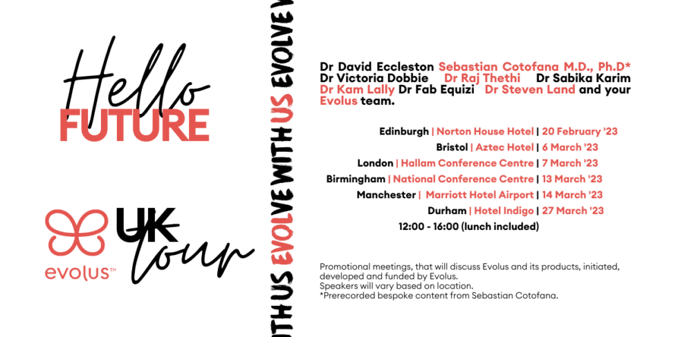 Evolus Roadshow – London - Aesthetics Associates